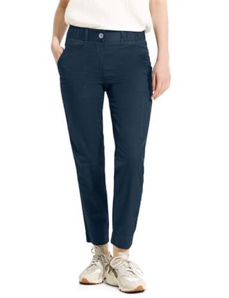 Cecil B377894 Pantalon Cargo Utilitaire, Bleu fonc&eacute;, XXL / 28L Femmes, Dark Petrol Blue, Womens