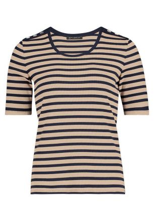 Betty Barclay Kurzarmshirt Damen mit Rippenstruktur (1-tlg)