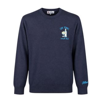 MC2 Saint Barth Heron Light Embry - - Knitwear - Herren - Blau - 2XL