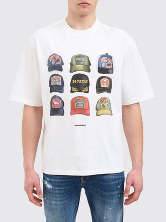 Dsquared2 T-Shirt DSQUARED2 Herren Farbe Wei&szlig;