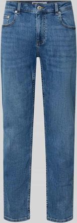 Review Slim Fit Jeans mit klassischem Five-Pocket-Design