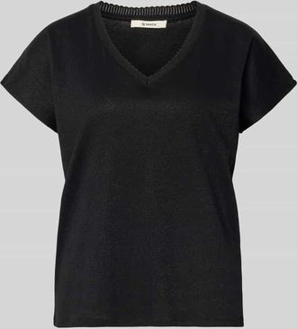 Garcia T-Shirt mit Strukturoptik