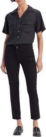 Levi's 712 Slim Jeans Femme, Night Is Black, 29W / 30L
