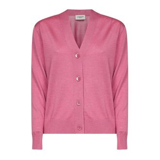 Max Mara Torre Cardigan - - Knitwear - Damen - Rosa - L