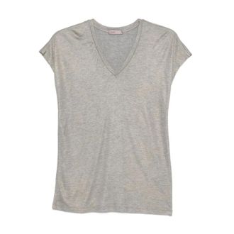 Herno Femme, Tops, Gris, Taille: 36 FR Haut sans manches en viscose douce