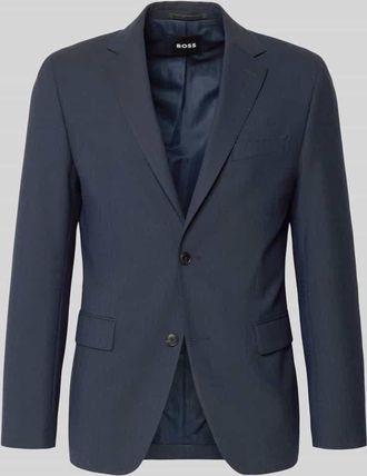 HUGO BOSS Slim Fit Kurzblazer mit Schurwoll-Anteil Modell P-HUGE