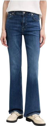 GANT Femme, Jeans, Bleu, Taille: W29 Jean slim &eacute;vas&eacute; stretch