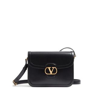 Valentino Garavani Foldover Crossbody Bag - - Bags - Damen - Schwarzk - ONE SIZE