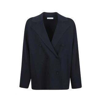 Max Mara Femme, Vestes, Bleu, Taille: 36 FR Veste Calte