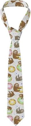 Generic Cravate DAffaires Donuts De S-Loth Fine Tie R&eacute;glable Cravate Pour Homme Pour &Eacute;v&eacute;nements Affaires Mariage