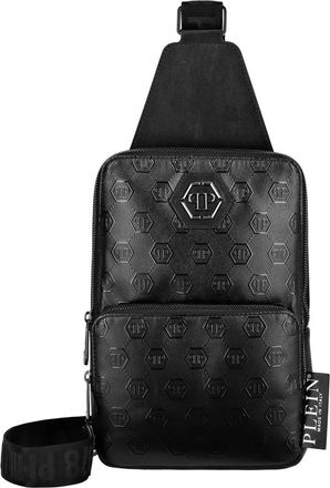 Philipp Plein Hobo Bags - Kreuzk&ouml;rper Monogram - Gr. unisize - in Schwarz - f&uuml;r Damen