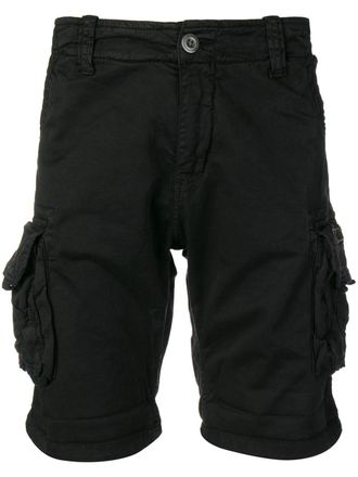 Alpha Industries short &agrave; poches cargo - Noir