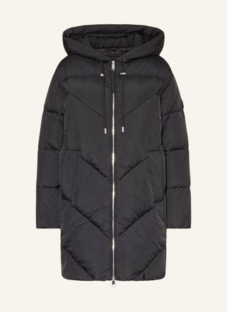 HUGO BOSS Steppmantel Piapolly schwarz