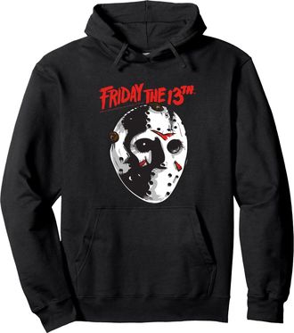 Cotton Division Freitag der 13. Halloween Design Maske Kunst Pullover Hoodie