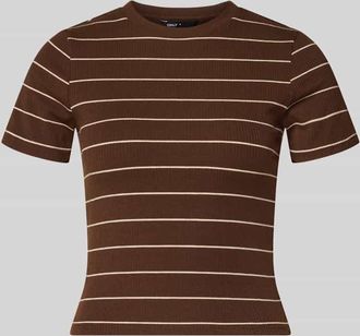 Only Slim Fit T-Shirt mit Viskose-Anteil Modell JUNE