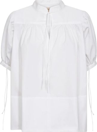 Mos Mosh MOS Mosh, Femme, Blouses et Chemises, Blanc, Taille: 38 FR MMTarima Cotton Blouse