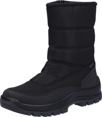 Josef Seibel Herren Klassische Stiefel Alaska.53,Weite G (Normal),Wechselfußbett,wasserdicht,Halbschuhe,klassisch,Boots,schwarz,49 EU