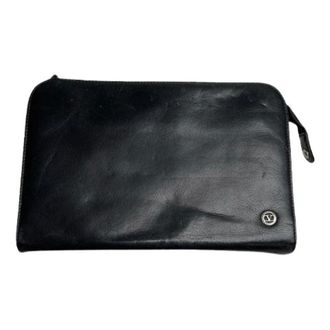 Valentino Pre-owned Leder Clutch - - Pre-owned - Damen - Schwarzk - ONE SIZE