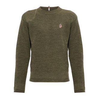 Moncler Grenoble Apr&egrave;s-Ski Pullover - - Knitwear - Herren - Gr&uuml;n - XL