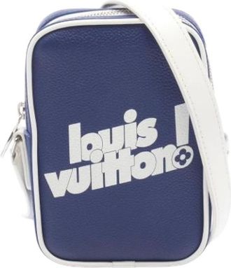 Louis Vuitton Sac bandouli&egrave;re vintage Pre-owned - Homme - Pre-owned - Bleu - Taille: ONE Size