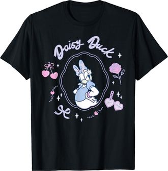 Disney Daisy Duck Love Always Locket Coquette Style T-Shirt