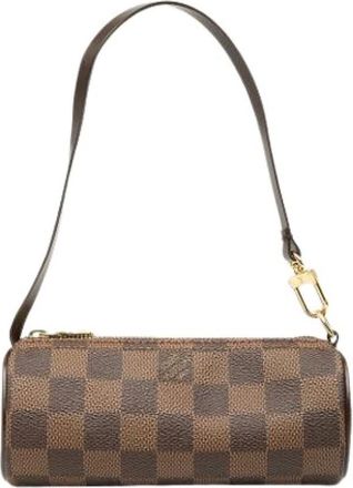 Louis Vuitton Pre-owned Papillon Pochette - Femme - Pre-owned - Brun - Taille: ONE Size