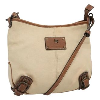Burberry Pre-owned Toile sacs-ports-paule - Femme - Pre-owned - Beige - Taille: ONE Size