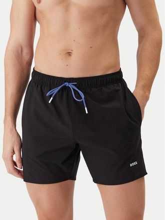 HUGO BOSS Badeshorts Tio 50491601 Schwarz Regular Fit