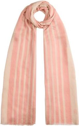 Tommy Hilfiger Foulard ray&eacute; en coton m&eacute;lang&eacute;