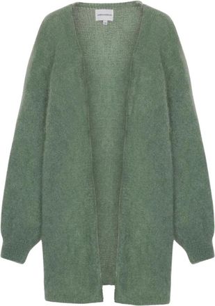 Americandreams Americandreams, Femme, Pulls, Vert, Taille: 42/44 FR Lee Midi Cardigan