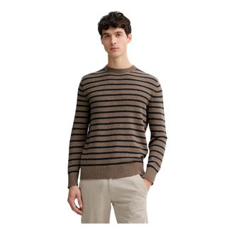 Marc O'Polo Pull col rond - Homme - Pulls - Beige - Taille: XL