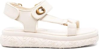 Guess Guess FLJLAN ELE03 CREAM Sandalen, Wei&szlig;, 41 EU