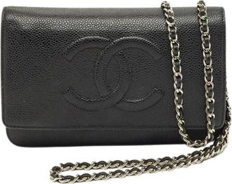 Chanel Sac bandouli&egrave;re Vintage Pre-owned - Femme - Pre-owned - Noir - Taille: ONE Size