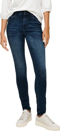 s.Oliver Damen Jeans Hose, Izabell Skinny Leg Jeans Hose, Izabell Skinny Leg, 58Z9 blau, 32/30