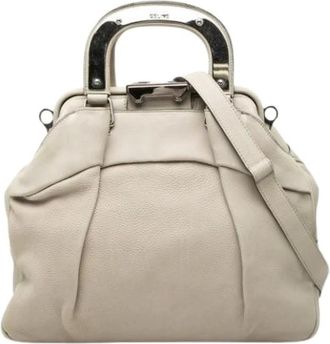 Celine Sac bandouli&egrave;re vintage Pre-owned - Femme - Pre-owned - Beige - Taille: ONE Size