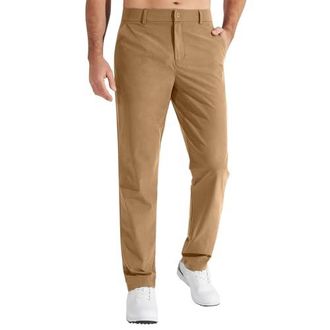Generic Pantalon de golf pour homme - S&eacute;chage rapide - Pantalon stretch - Pantalon de jogging - Pantalon de golf respirant - Coupe classique - Pantalon de yog