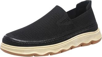 Generic Chaussures de loisirs pour hommes sportives : chaussures de sport &agrave; enfiler chaussures de jogging baskets orthop&eacute;diques respirantes chaussures dext&eacute;ri