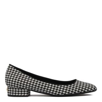 Dolce & Gabbana Femme, Chaussures, Noir, Taille: 37 EU Escarpins Pied-de-Poule &agrave; Talon