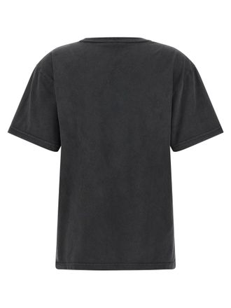 Alexander Wang Womens Black Cotton T-Shirt