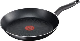 T-fal B3240422 Basic Pfanne 24 cm | Universalpfanne mit Antihaftversiegelung | Bratpfanne Thermo-Signal Temperaturanzeiger | spülmaschinengeeignet | Allzwec