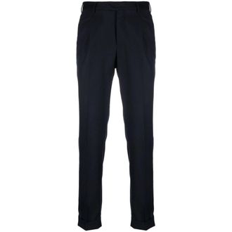 Pantaloni Torino Schmal geschnittene Stoffhose - - Trousers - Herren - Blau - L