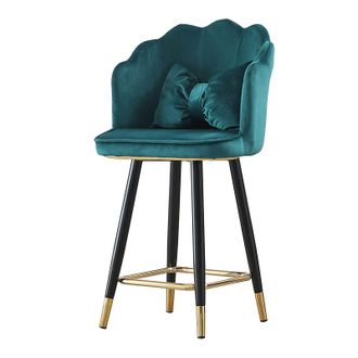 Generic Barhocker, hohe Barhocker, K&uuml;chenthekenst&uuml;hle mit R&uuml;cken- und Fu&szlig;st&uuml;tze, hohe Barhocker f&uuml;r Kneipen und Esszimmer