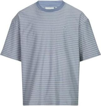 Carhartt Work in Progress Tee-shirt droit col rond ray&eacute; en coton