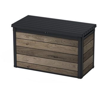 Keter Walnut Aufbewahrungsbox - 757L - 151,7x72,5x90cm - Dunkelbraun