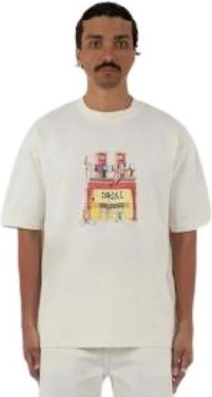 Dr&ocirc;le de Monsieur Homme, Tops, Beige, Taille: L Drole DE Monsieur T-shirts et Polos Beige