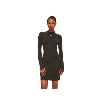 HUGO BOSS Damen, Kleider, Schwarzk, LGr&ouml;&szlig;e