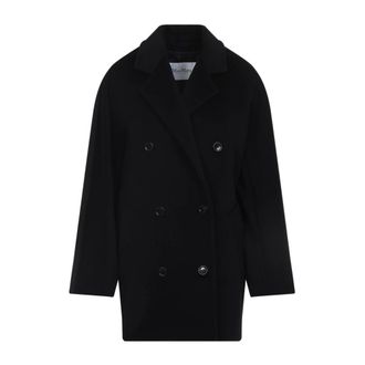 Max Mara Damen, M&auml;ntel, Schwarzk, XSGr&ouml;&szlig;e