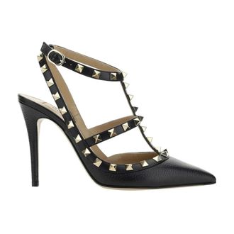 Valentino Garavani Femme, Chaussures, Noir, Taille: 37 EU Escarpins Pointus