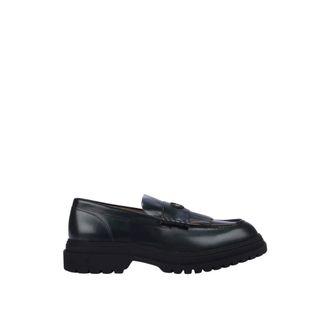 Fred Perry Logo Fringed Penny Loafers - - Shoes - Herren - Gr&uuml;n - 42 EU
