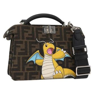 Fendi Pre-owned Canvas Handbag - - Pre-owned - Damen - Braun - ONE SIZE